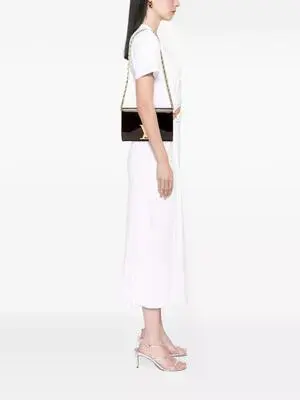 LOUIS VUITTON Vernis Louise Chain Mm Shoulder Bag