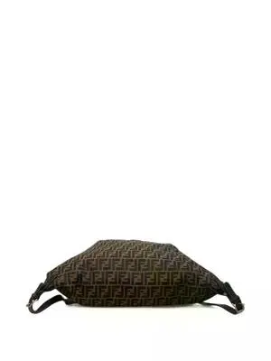 Fendi 1999-2002 Zucca Canvas Drawstring Backpack
