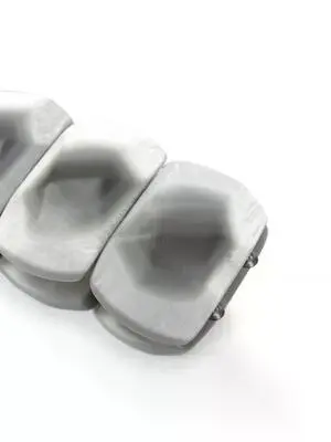 Giorgio Armani Geometric Panel Slip-on Bracelet