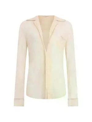 Philosophy Di Lorenzo Serafini Lace-patterned Long-sleeve Shirt