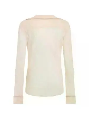 Philosophy Di Lorenzo Serafini Lace-patterned Long-sleeve Shirt