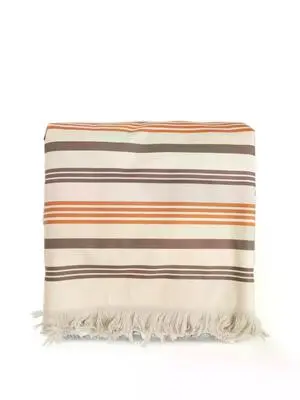 Etro Striped Paisley Beach Towel - Neutrals