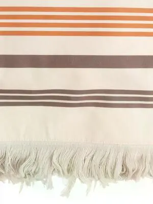 Etro Striped Paisley Beach Towel - Neutrals