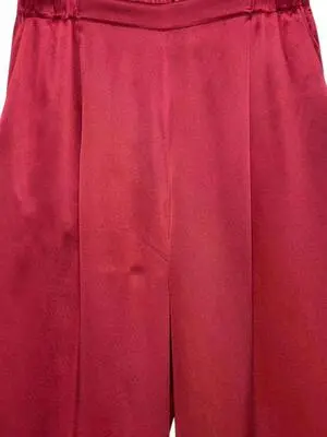 Carine Gilson Satin Silk Trousers