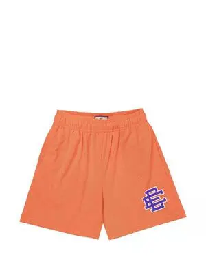 ERIC EMANUEL Logo-print Track Shorts - Orange