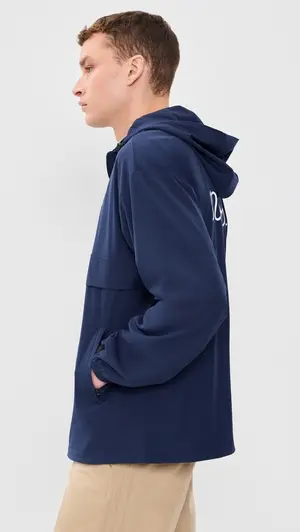 MALBON Ridge Anorak Jacket With Embroidered Logo