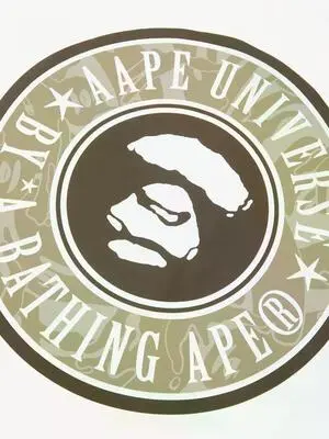 AAPE BY *A BATHING APE Moonface Logo-print T-shirt