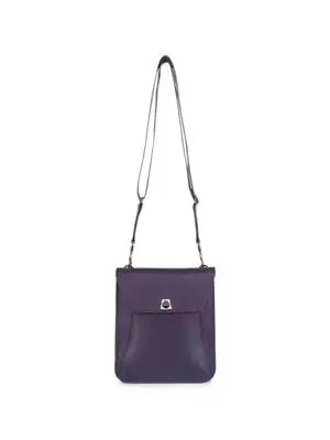 Akris Little Anouk Messenger Bag - Purple