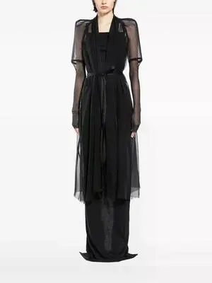 Rick Owens Metro Tie-waist Coat