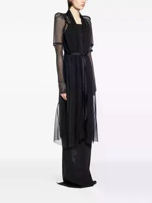 Rick Owens Metro Tie-waist Coat