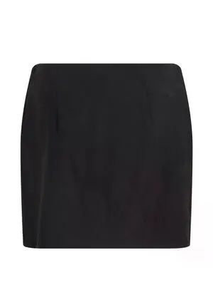 Alberta Ferretti Pleated Short Skirt