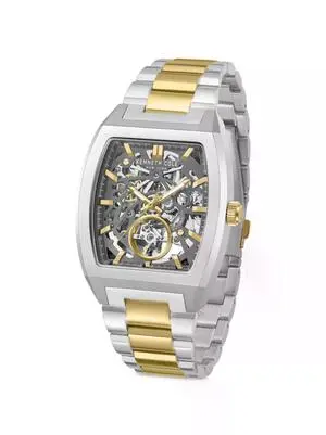 KENNETH COLE Skeleton-dial Tonneau-face 40mm Watch
