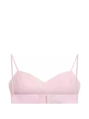 Philosophy Di Lorenzo Serafini Cropped Spaghetti Strap Top