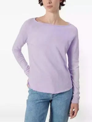 American Vintage Sonoma Long-sleeved T-shirt - Purple