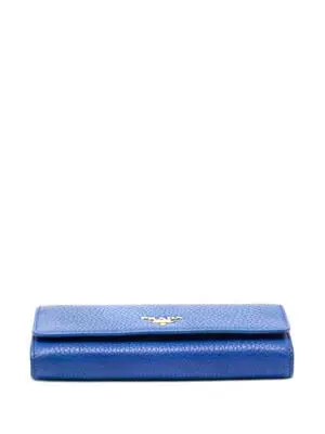 Prada Vitello Daino Wallet On Strap Crossbody Bag