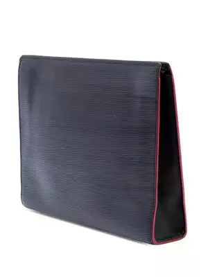 LOUIS VUITTON 2017 Epi Toiletry Pouch 26 Clutch Bag - Black