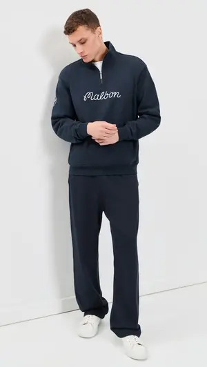 MALBON Collegiate Sweatshirt