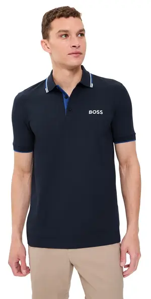 BOSS Paddy Pro Polo Shirt - Navy