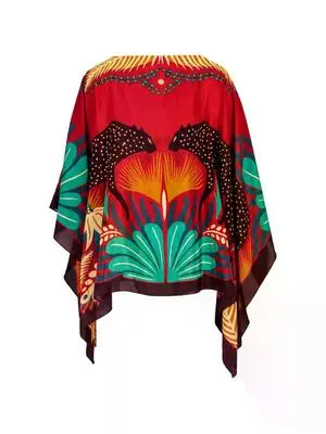 Etro Graphic Print Silk Blouse