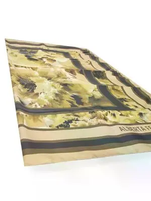 Alberta Ferretti Floral-print Silk Scarf