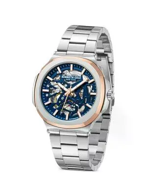 KENNETH COLE Skeleton-dial .5mm Watch