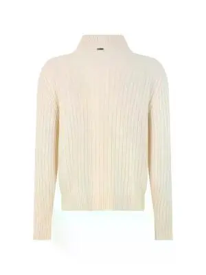 Herno Ribbed-knit Zip-up Cardigan