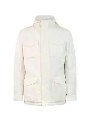 Herno Padded Hooded Jacket With Drawstring Waist