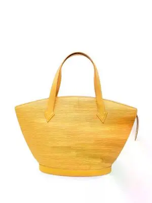 LOUIS VUITTON 1996 Epi Saint Jacques Pm Short Strap Handbag - Yellow