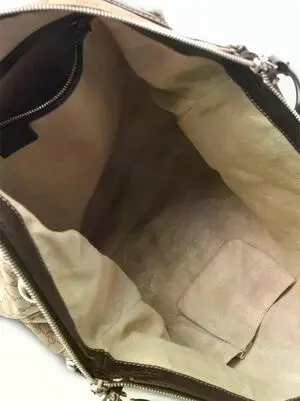 Gucci Gg Canvas Icon Bit Satchel