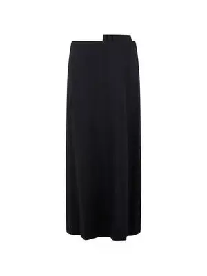Alberta Ferretti Draped Maxi Skirt