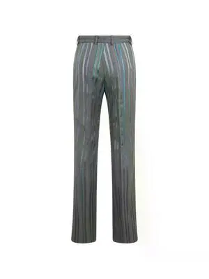 Alberta Ferretti Striped Tailored Trousers