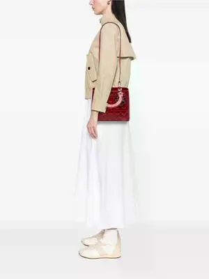 Dior 2013 Medium Patent Cannage Lady Satchel