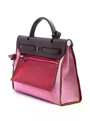 Hermès 2021 Toile Verso Herbag Zip 31 Satchel