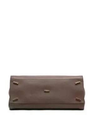 FERRAGAMO 2021-2026 Medium Bicolor Calfskin Hug Satchel