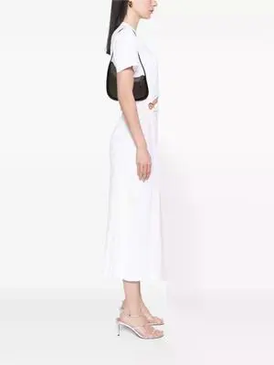 THE ROW 2000-2026 Leather Half Moon Shoulder Bag