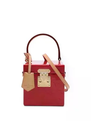 LOUIS VUITTON Monogram Vernis Bleecker Box Vanity Bag