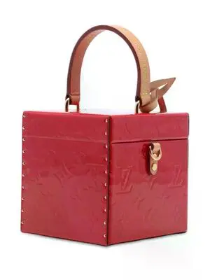 LOUIS VUITTON Monogram Vernis Bleecker Box Vanity Bag