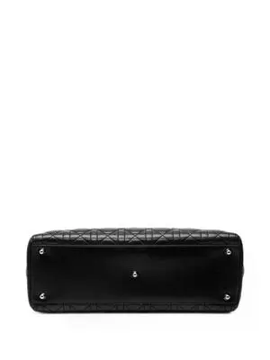 Dior 2007 Large Lambskin Cannage Lady Satchel