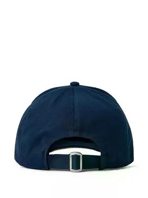 Moncler Baseball Cap With Logo Patch - Blue