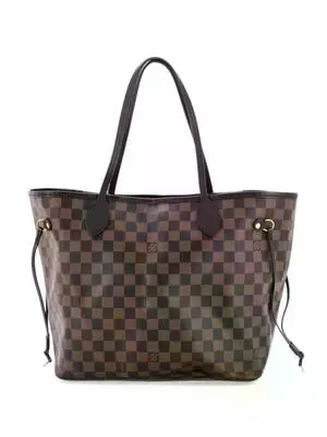 LOUIS VUITTON Neverfull Nm Damier Mm Tote Bag - Brown