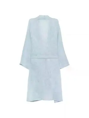 Carine Gilson Belted Raglan Robe