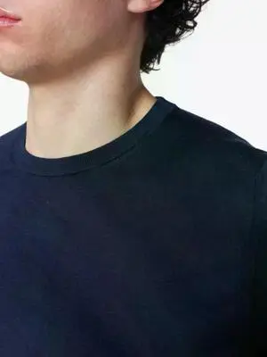 DRUMOHR Fine-knit Ribbed-trim T-shirt