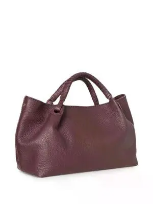 VISONA` Mia Leather Tote Bag