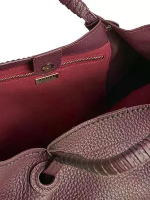VISONA` Mia Leather Tote Bag