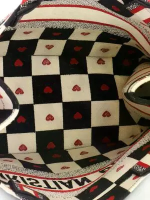 Dior Dioramour Book Printed Canvas Medium Tote Bag
