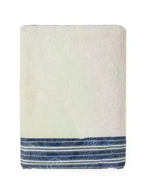 Etro Paisley-print Embroidered Bath Towel