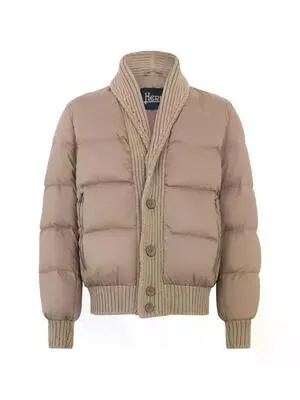 Herno Shawl-collar Padded Jacket