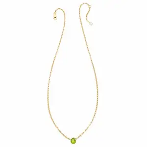 HEATHER HAWKINS 14k Gold-filled Peridot Necklace - Green