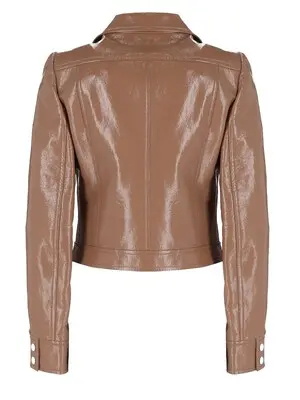 COURREGES Courrèges "reedition" Vinyl Jacket - Brown