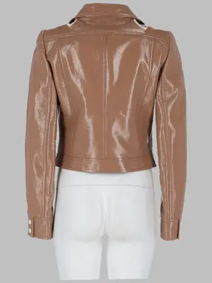 COURREGES Courrèges "reedition" Vinyl Jacket - Brown